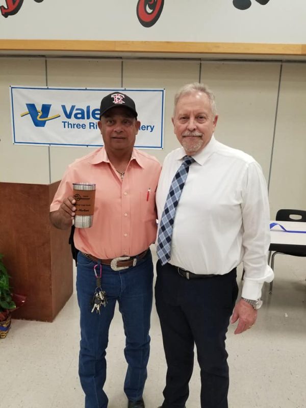 2020-citizen-of-the-year-and-judge-huff | Three Rivers Chamber of Commerce